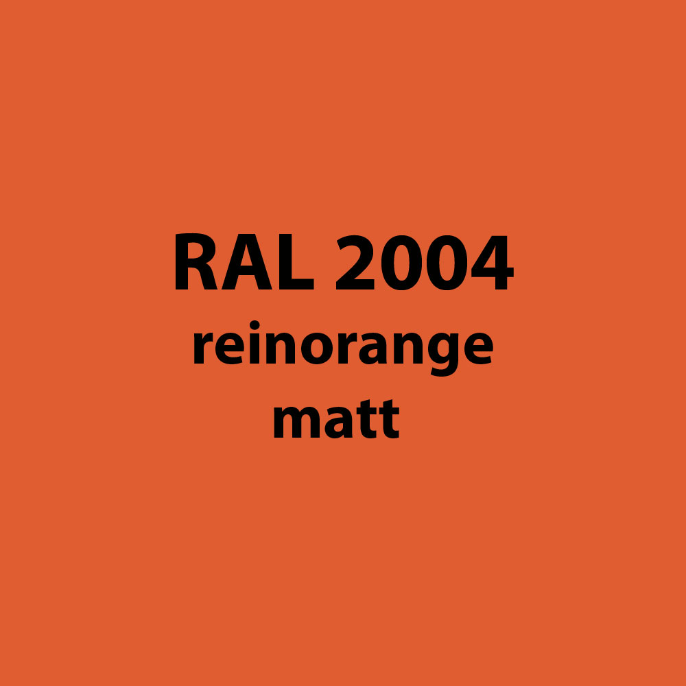Streichlack 1 Liter - RAL 2004 - reinorange matt | RAL 2004 ...