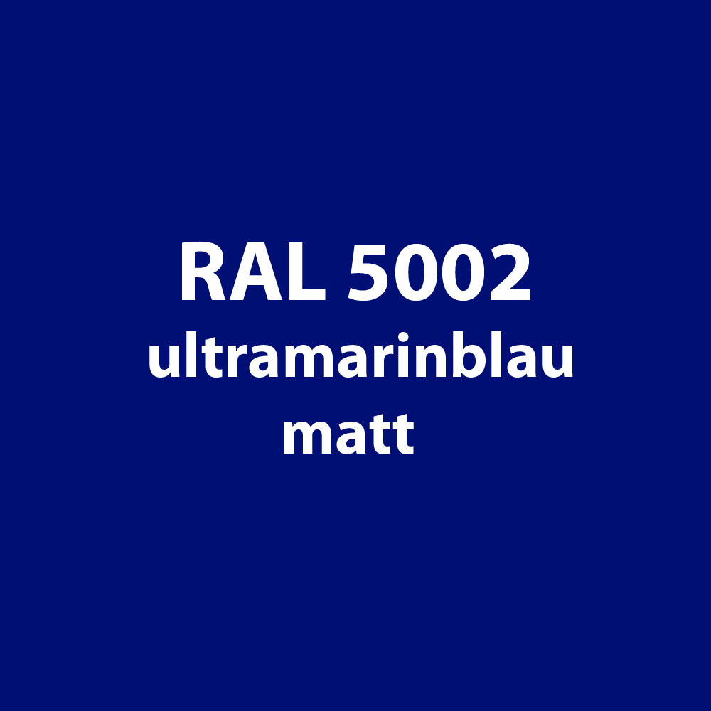 Streichlack 1 Liter - RAL 5002 - ultramarinblau matt | RAL 5002 ...