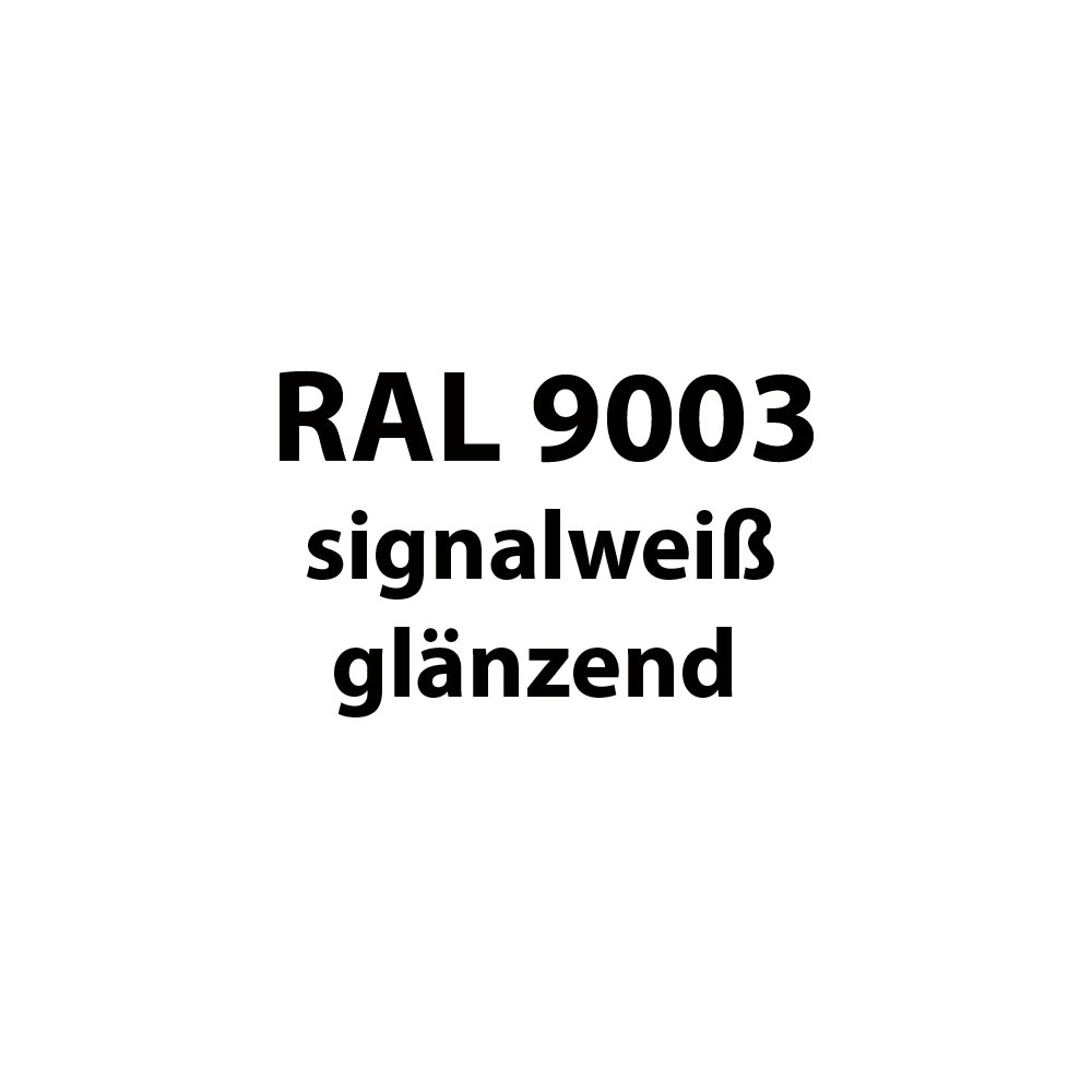 Pulverlack - RAL 9003 - signalweiß glänzend 250 g | RAL 9003 ...