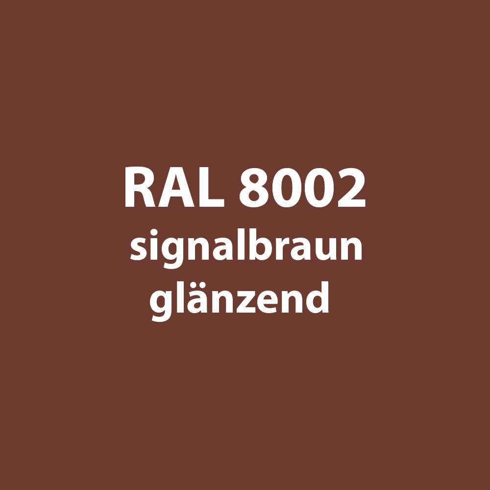 Pulverlack - RAL 8002 - signalbraun glänzend 250 g | RAL 8002 ...