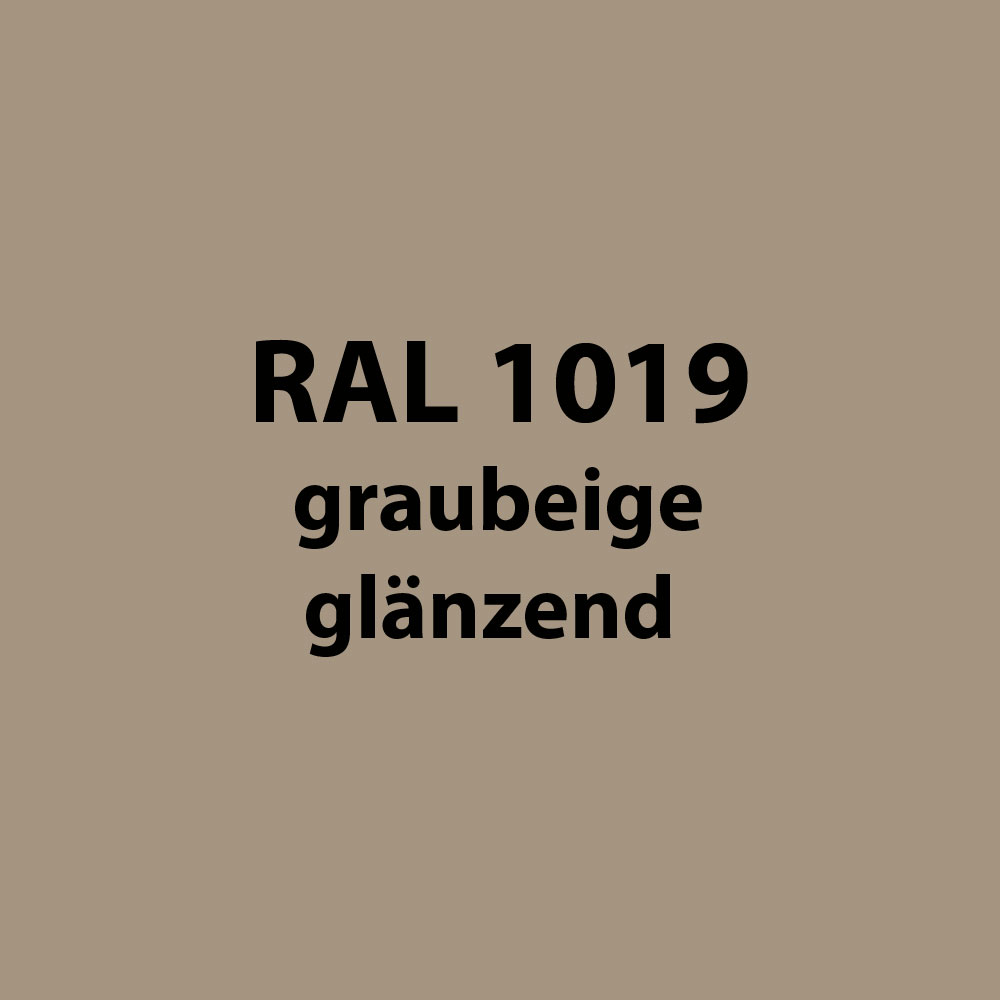 Streichlack 1 Liter - RAL 1019 - graubeige glänzend | RAL 1019 ...