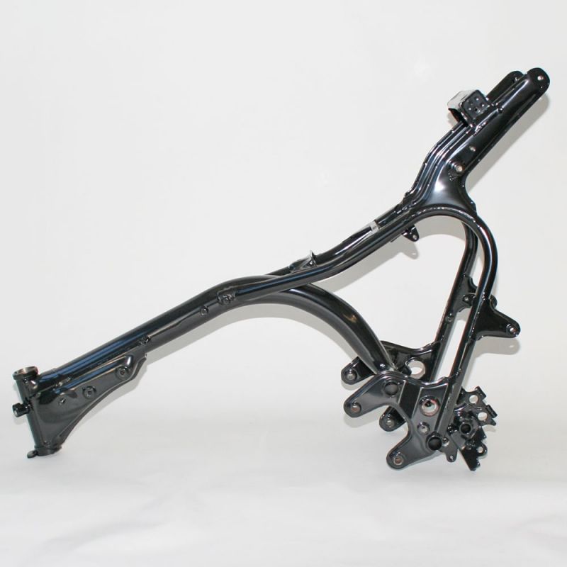 Pulverbeschichtung Motorradrahmen | Motorradrahmen | Perlfarben / Gold ...